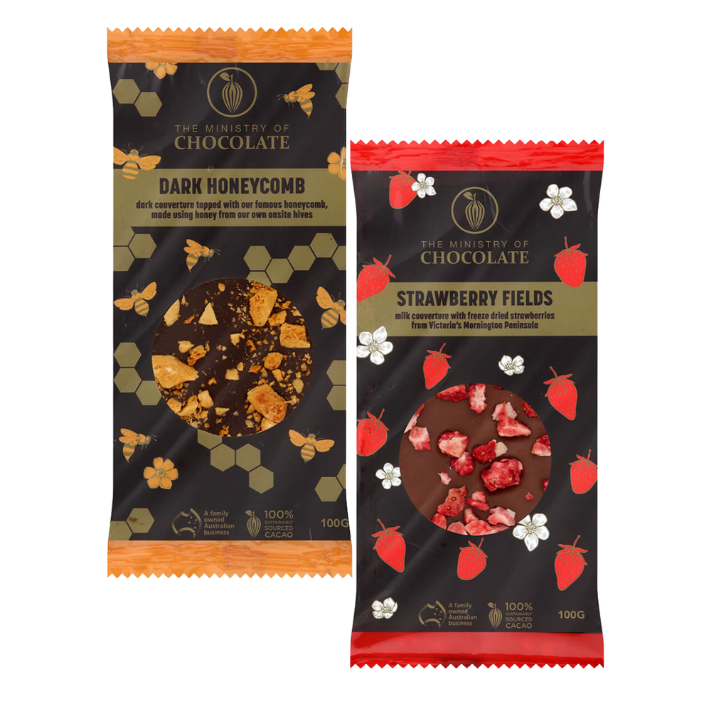 Ministry of Chocolate Block (Random Flavour) – Inbloom Florist Sydney